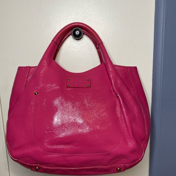 kate spade | Bags | Kate Spade 34th Street Treesh Pink Patent Leather ...